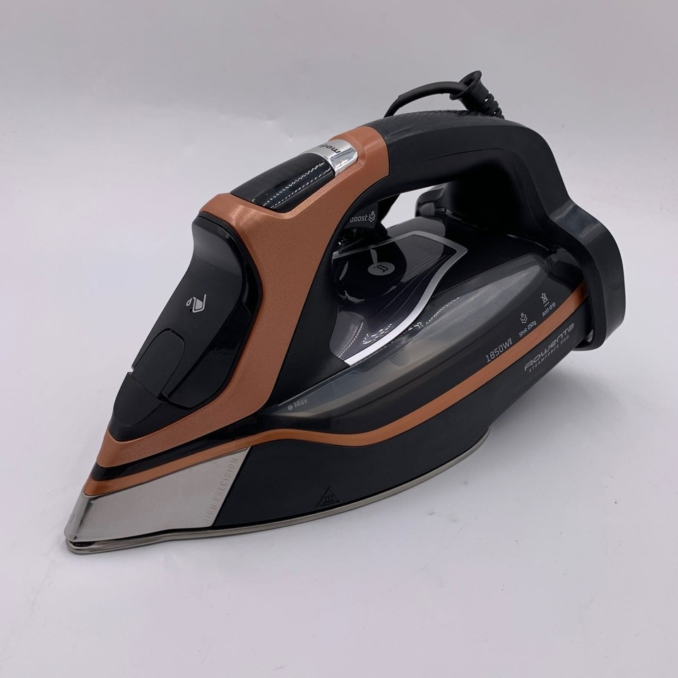 Rowenta Steam Force Pro Iron, 1850W 5 Presets Stainless Soleplate ...