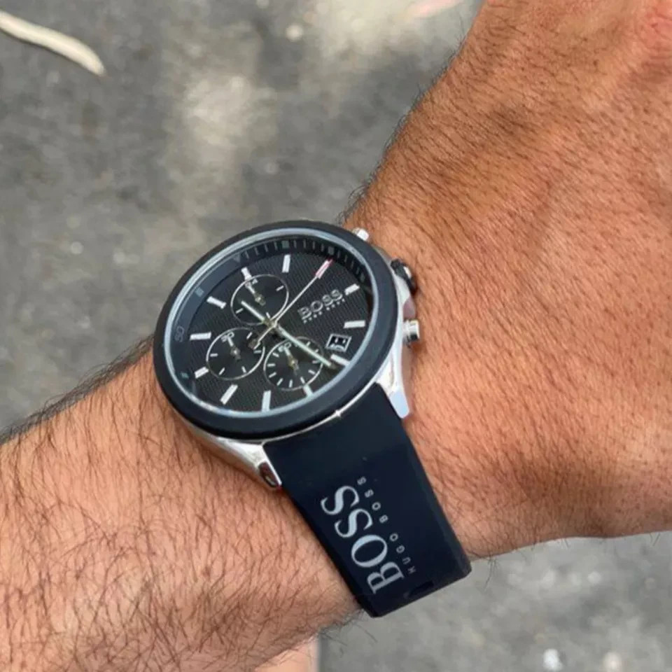 Hugo Boss Men's Watch Stylish Turn Head Add Touch Of Glamour Velocity ...