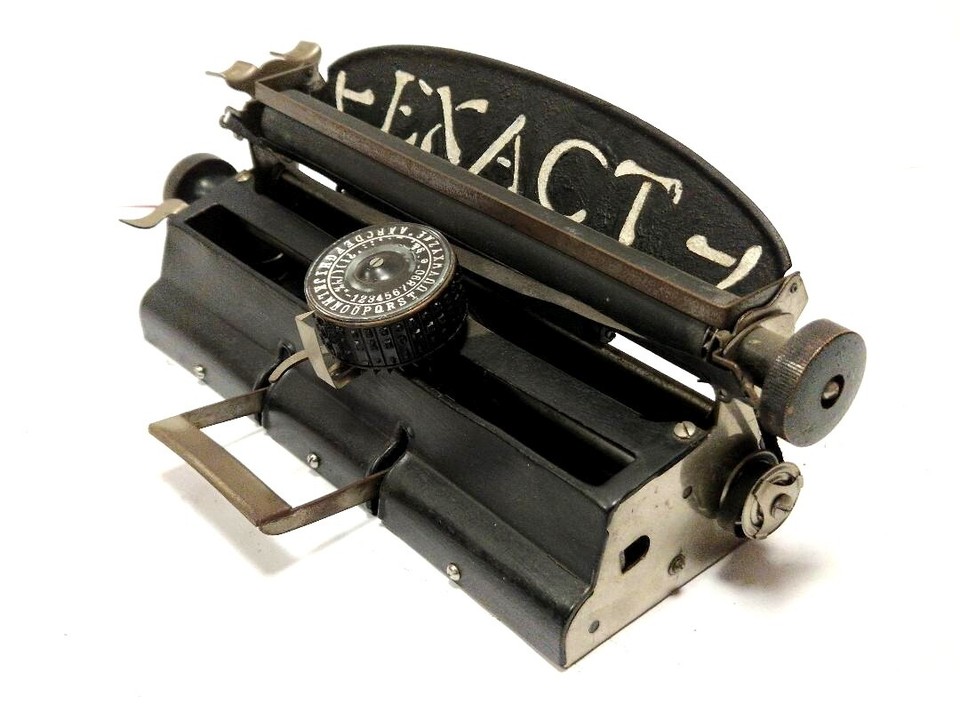 Antique EXACT antique and rare index Typewriter 1929 typewriter | eBay