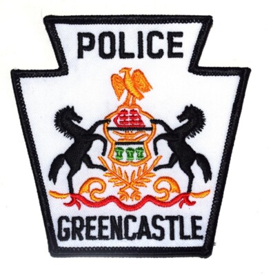 GREENCASTLE PENNSYLVANIA PA Sheriff Police Patch KEYSTONE STATE SEAL ...