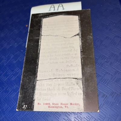 Bennington VA Virginia Store House Marker Antique Vintage Postcard AA ...