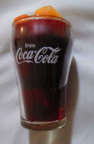 Coca Cola Bell Soda Glass with a Candle | eBay