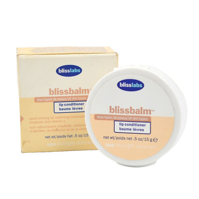 Blisslabs Blissbalm Lip Conditioner All Skin Types Pink Coat 0.5 oz Boxed | eBay