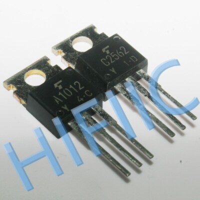 1Pairs 2SA1012 2SC2562 (A1012+C2562) Original NEW Toshiba Transistor ...