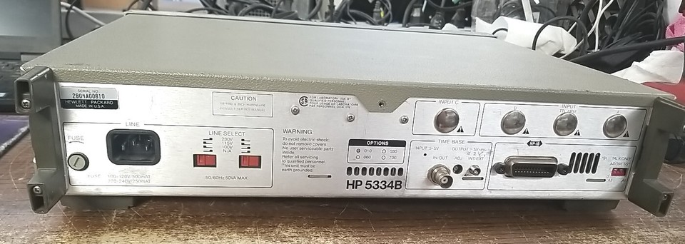 HP 5334B Universal Counter. *READ⬇️* | eBay