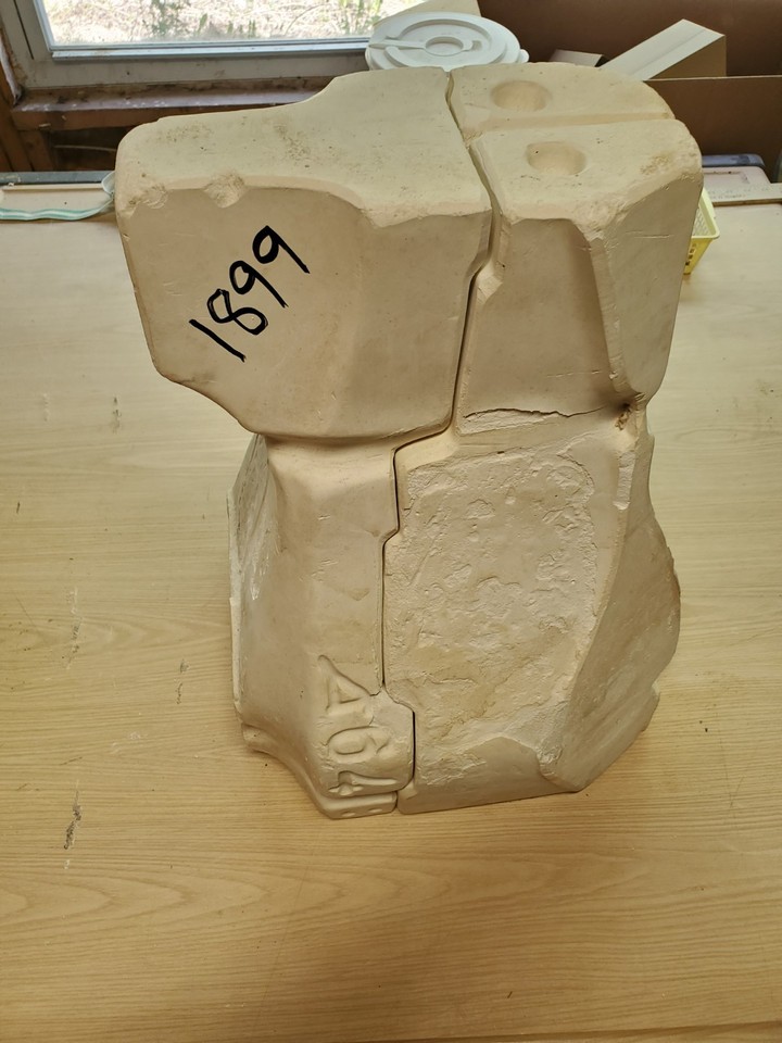 Atlantic A64 14.5" T Christmas Tree Xmas Slip Casting Ceramic Mold 1899 ...