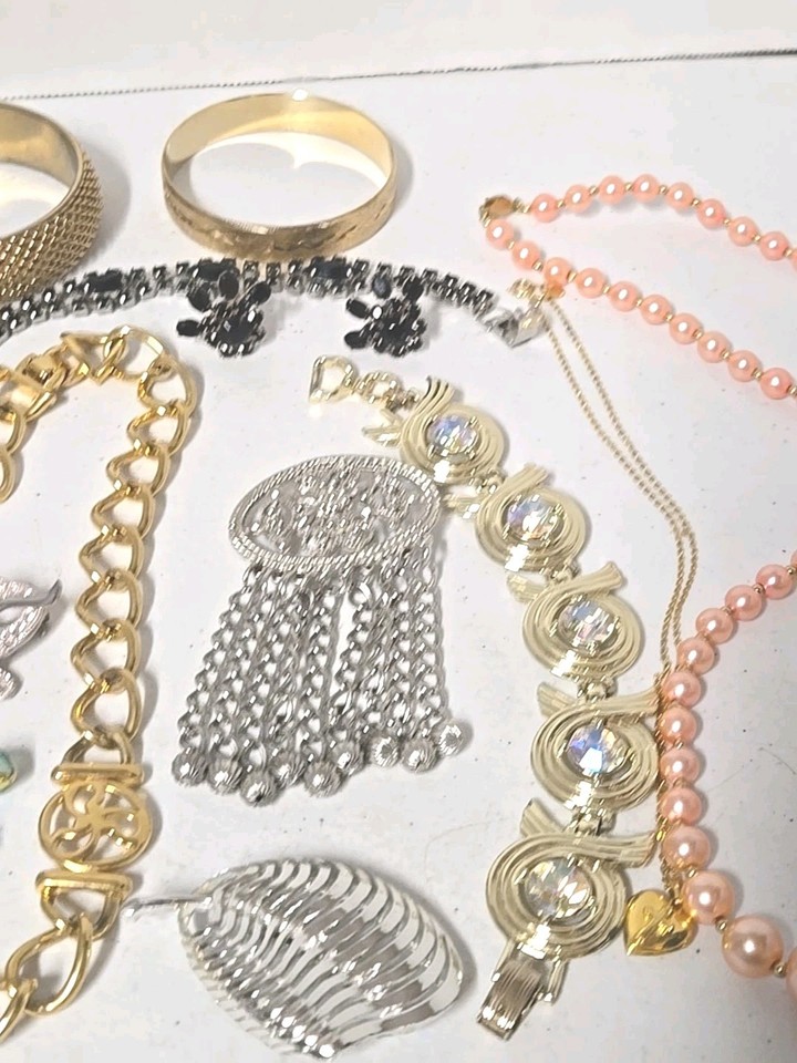 Vintage Estate Costume Jewelry Lot Sarah Coventry Monet Avon and more ...