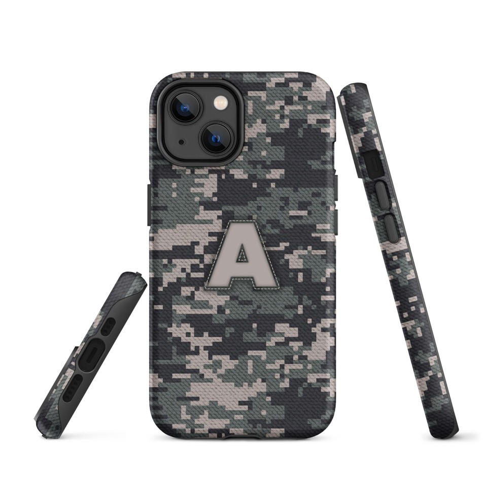 US Army Camouflage Unique Gift Personalized Case for iPhone 14 Pro Max ...