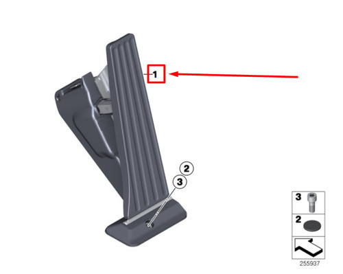 NEW BMW X5 F15, F85 ACCELERATOR PEDAL 6889818 35406889818 ORIGINAL NO🇺🇸 ...