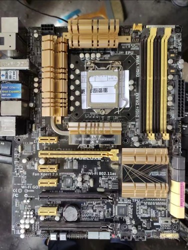 ASUS Z87-DELUXE LGA1150 Desktop Motherboard Intel H87 ATX System board ...