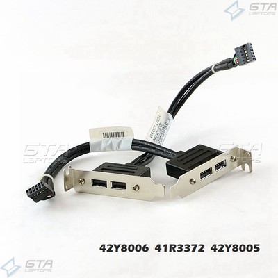 2 Pieces Lenovo ThinkCentre M58 Desktop Rear USB Cable 42Y8006 41R3372 ...