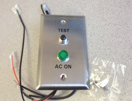 NOS Philips Remote Test Switch Kit RTKIT Faceplate Green Led 120 VAC ...