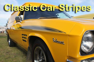 Sandman Stripes hq hj decal holden Ute or Panel Van Stickers | eBay ...