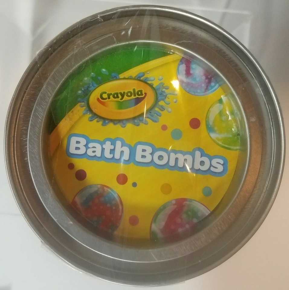 Crayola Bath Bombs 8 Ct. Grape Jam/Laser Lemon/Cotton Candy/Bubble Gum ...