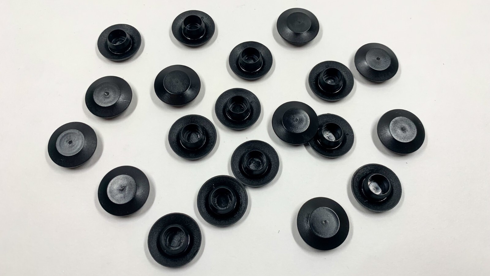 20 FLUSH SHEET METAL PLUGS! FITS 3/8" HOLE & 3/4" DIAMETER FOR ALL A/B ...