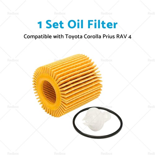 1 Set Oil Filter Suitable for Toyota Corolla ZRE152 ZRE172 ZRE182 RAV4 ...