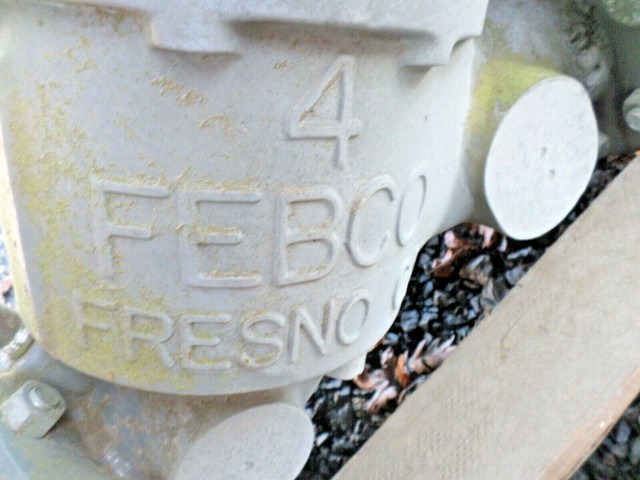 FEBCO 805YD Back Flow Device 4" Double Check Valve Commercial ...