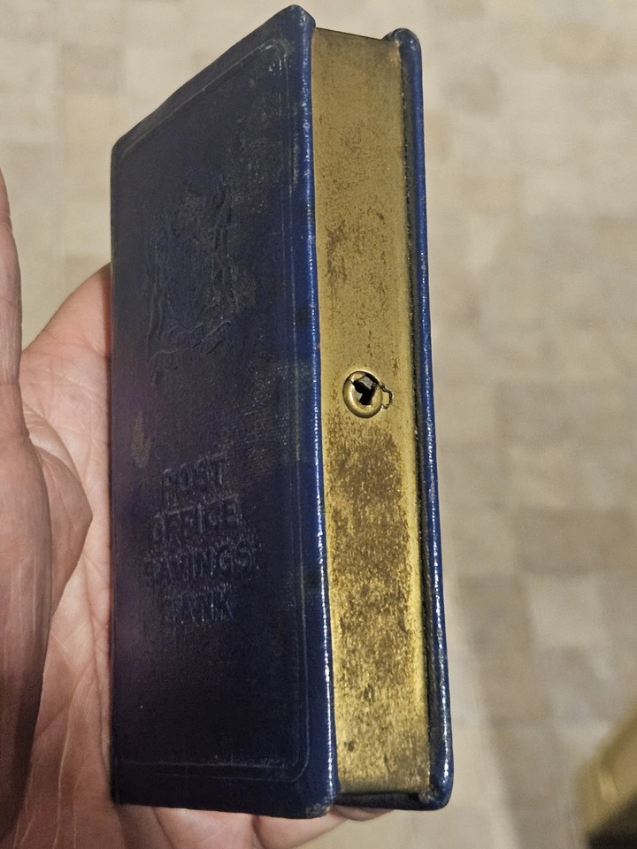 Vintage Post Office Savings Bank Book Money Box | eBay UK