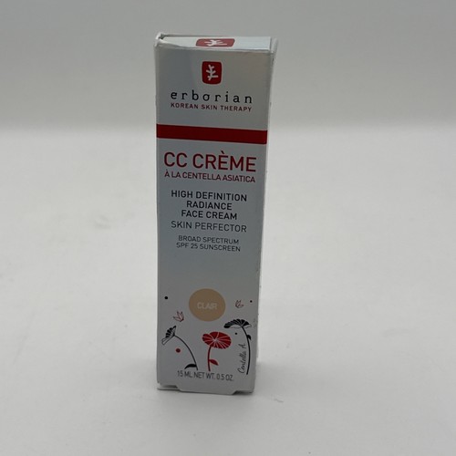 erborian Color Correcting CC Creme High Definition Radiance CLAIR SPF ...