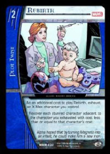 VS System: Rebirth - Foil [Played] Marvel X-Men TCG CCG Classic Marvel ...
