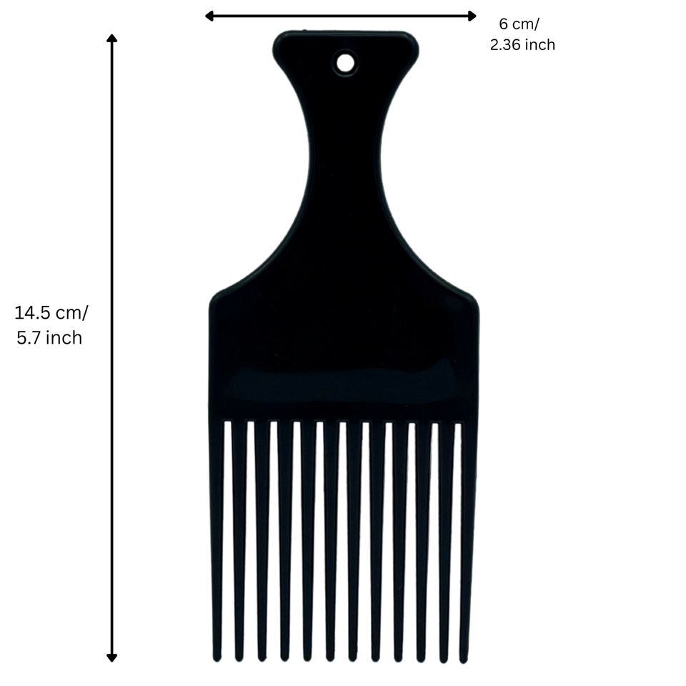 Afro Pick Comb Professional Salon Wide-Toothed Comb | eBay UK