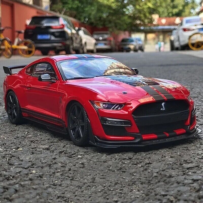 1:18 Ford Mustang Shelby GT500 Diecast Model Car - Alloy Display (No ...