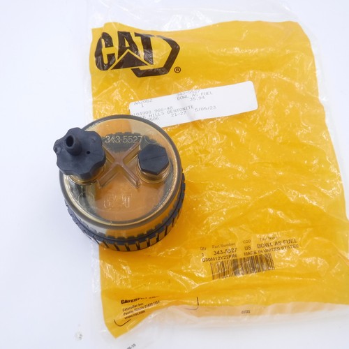 OEM CAT 343-5527 Fuel Bowl Assembly fits Excavators 311D LRR 349D L ...