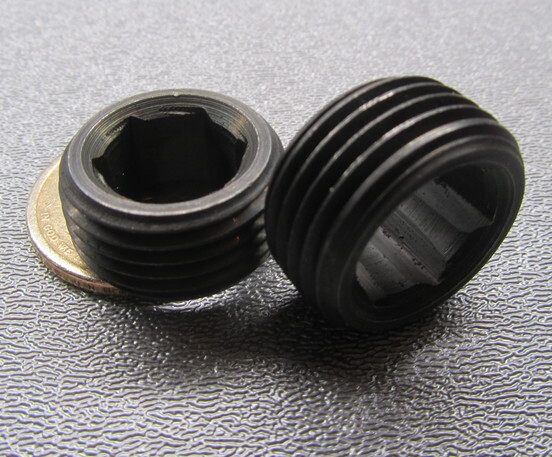 Black Oxide Hollow Jam Set Screws, 7/8"-14 x 7/16" Height, 5 Pieces | eBay