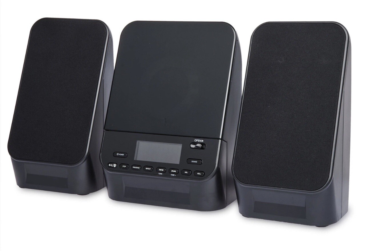 ONN Groove Boombox CD Radio Bluetooth Mini Stereo System | eBay