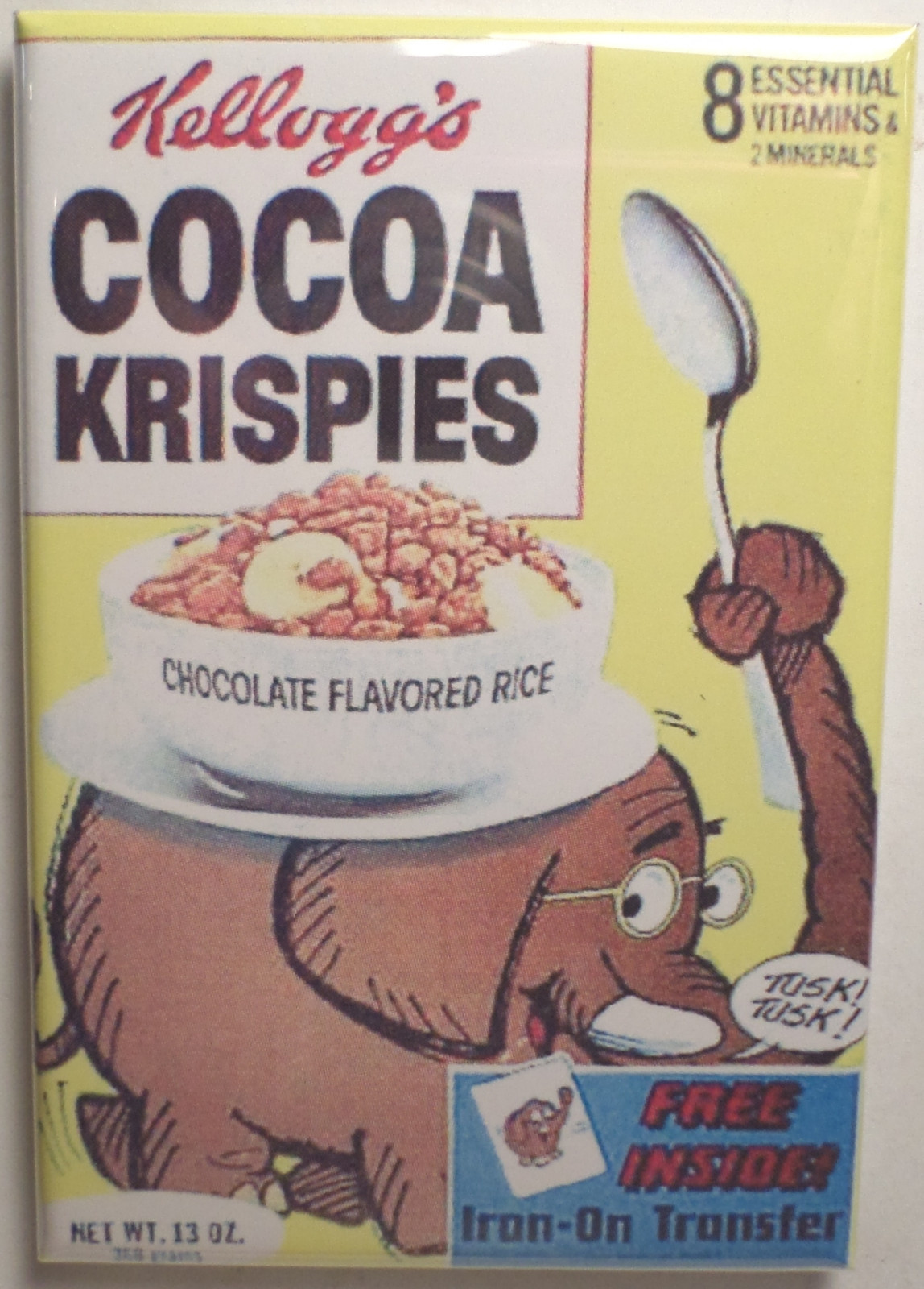 Cocoa Krispies Vintage Cereal Box 2" x 3" MAGNET Fridge Locker #1 ...