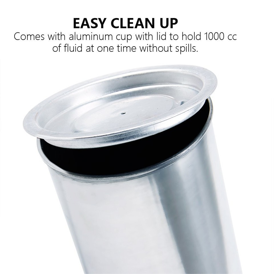 1.4MM 1.7 2.5MM Nozzle HVLP Auto Paint Air Spray Gun Kit Gravity Feed ...