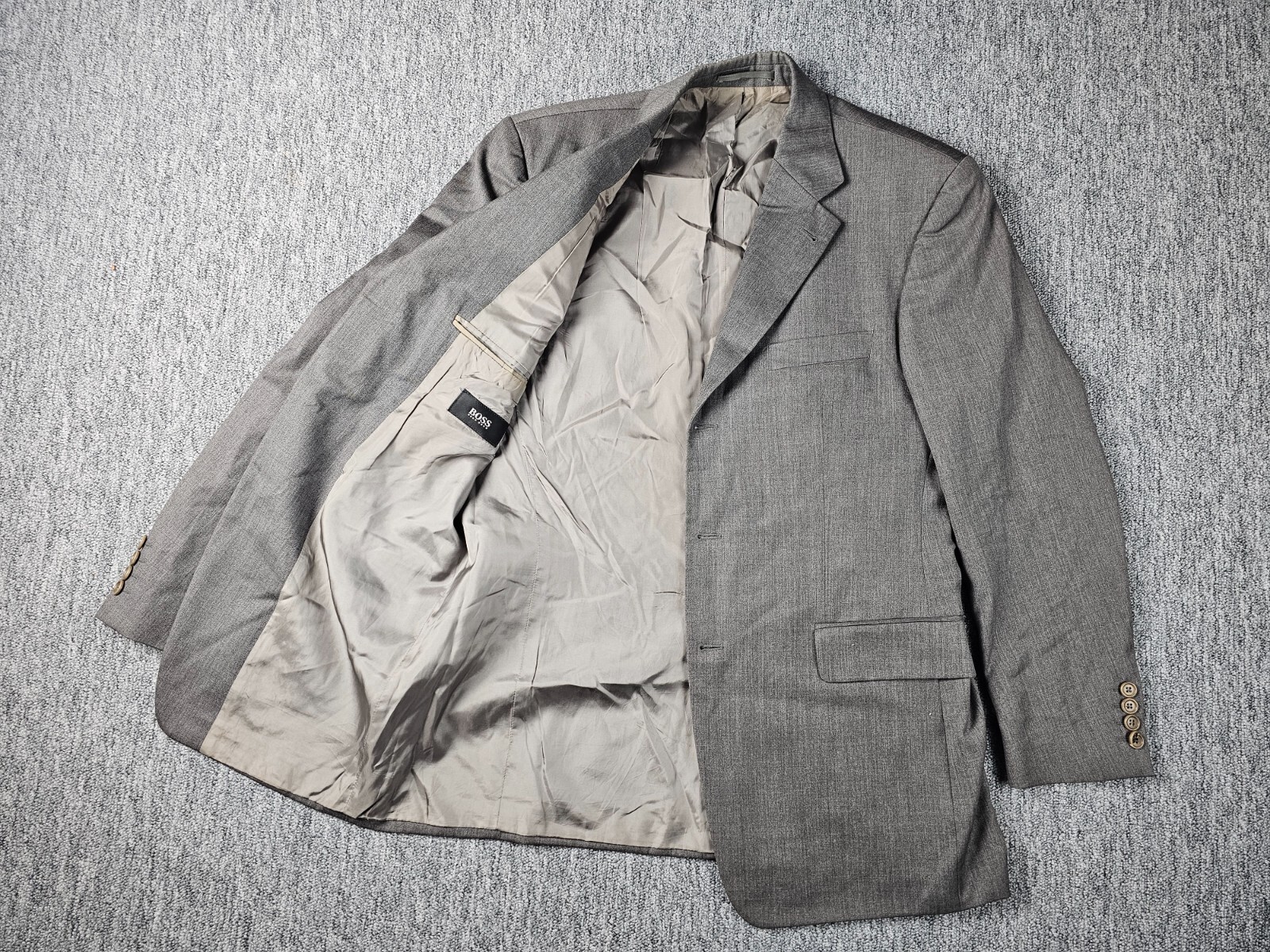 Hugo Boss Angelico Parma Blazer Super 100 Men Size 48… - Gem