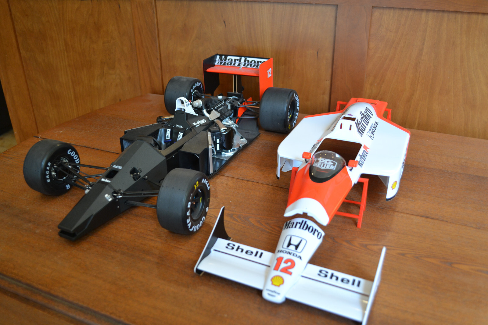 Deagostini 1/8 Scale F1 Bodywork Stands MP4/4 Others Formula 1 Kyosho ...