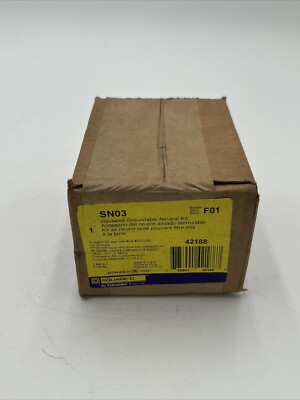Square D Insulated Froundable Neutral Kit F01 | SN03 | | eBay