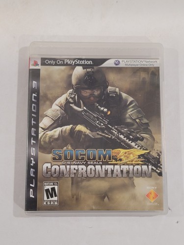 Socom US Navy Seals Confrontation PS3 PlayStation 3 - Complete CIB | eBay