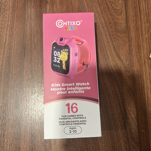 Contixo Smart Watch for Kids-Educational Games, HD Touch Screen, Camera ...