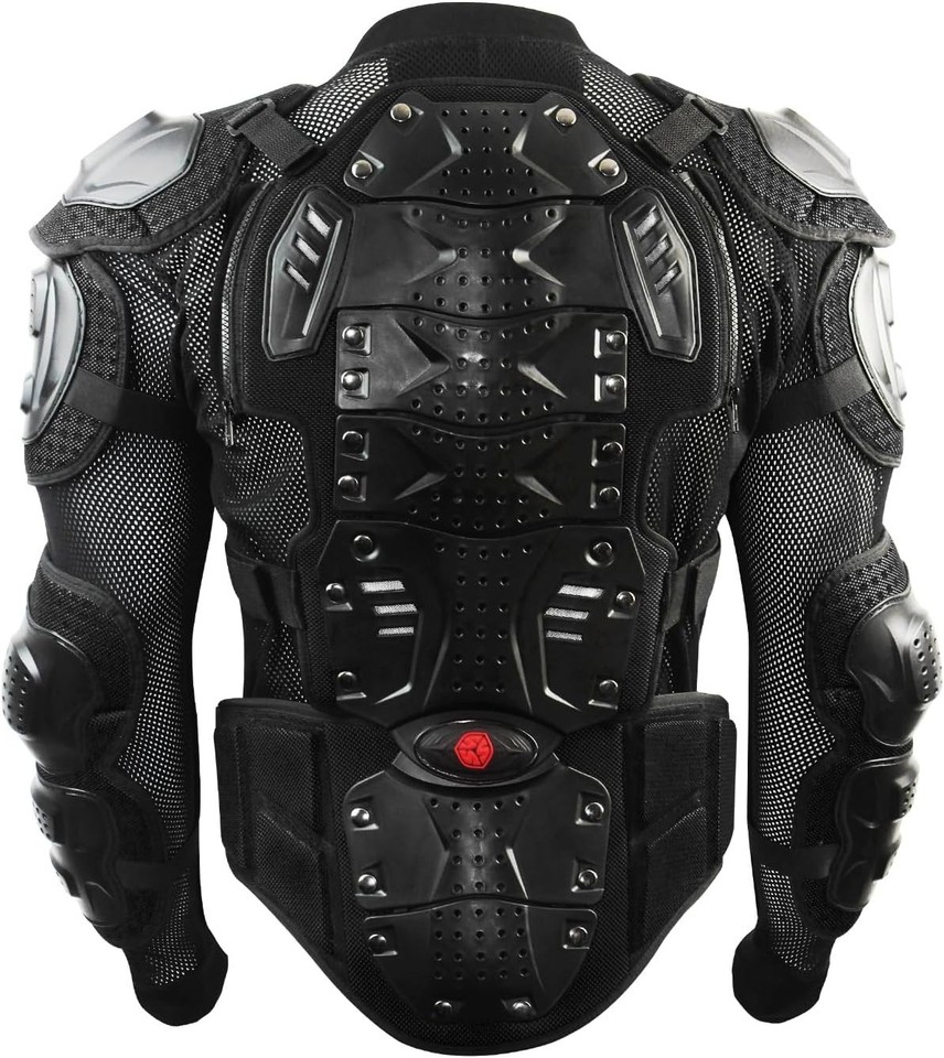 Scoyco Motorcycle Jacket With Armor, Chest and Back Protective Gear ...