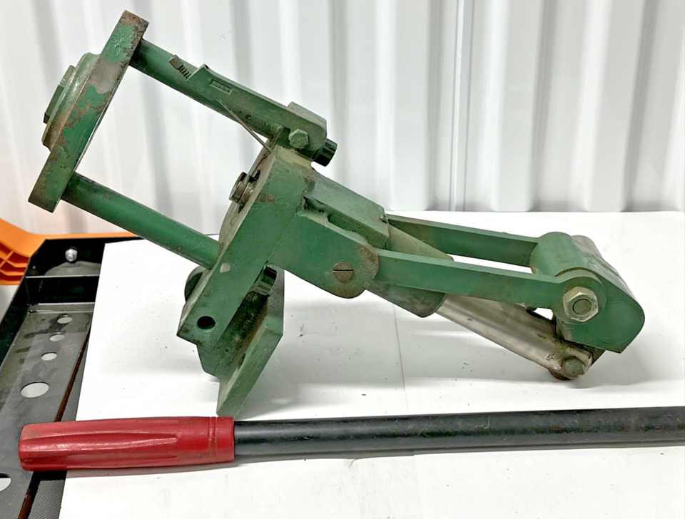 VINTAGE RCBS GREEN PRESS AND HANDLE PROBABLY RARE PROTOTYPE | eBay