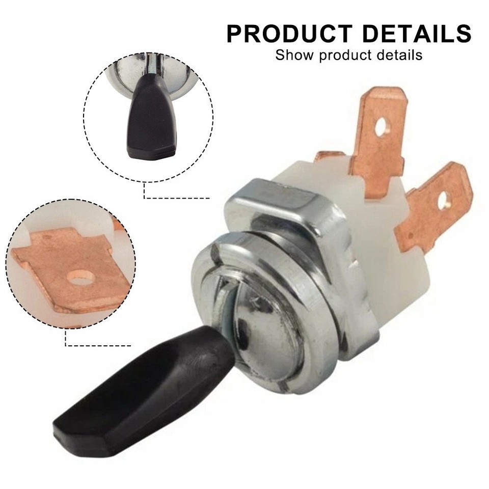 Aftermarket Part Single Pole Switch Rated 10amps At 12V Meets OEM ...