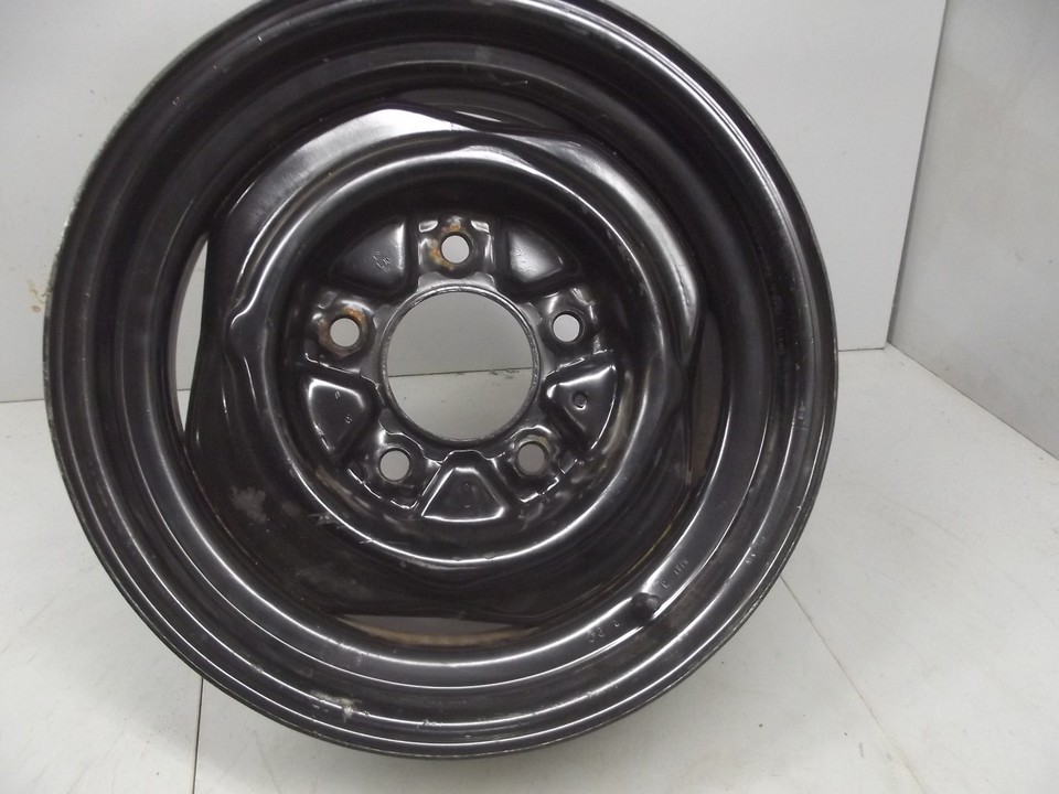 VINTAGE STEEL 15" FORD WHEEL rim hotrod 15x6 5 lug 5.5 pattern bronco ...