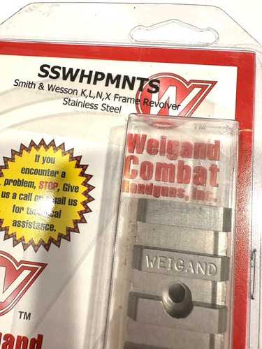 Weigand Combat Smith & Wesson Silver K,L,N,X-Frame Scope Mount NEW | eBay