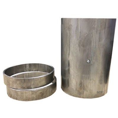 10 1/16" Pipe Hinge Sleeve for 6.625" OD Pipe 1 Sleeve & 2 Collars ...