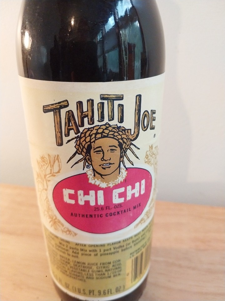 Vintage Tahiti Joe's Chi Chi Mix - Tiki Bar Decor | eBay