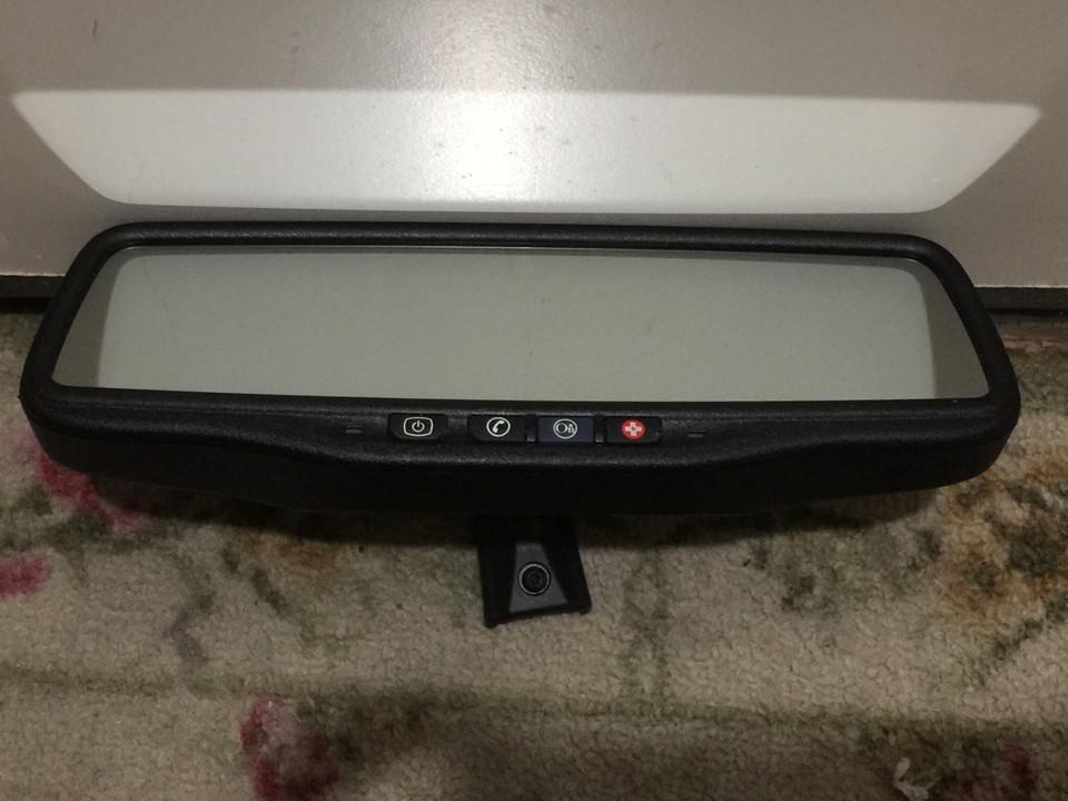 FACTORY OEM CHEVY TRAVERSE AUTODIM REAR VIEW MIRROR ONSTAR BACKUP ...