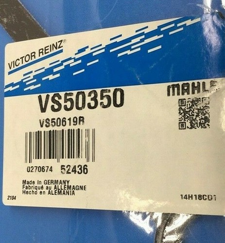 Victor Reinz VS50350 Gasket Set Engine Valve Cover VS50619R | eBay