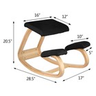 Ergonomic Kneeling Chair Office Home Stool Rocking Chair Knee Stool ...
