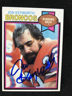 Jon Keyworth -Colorado- Denver Broncos Autographed Card | eBay