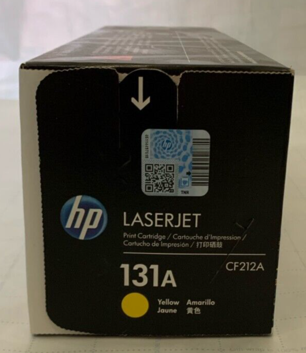 HP 131A Yellow Original LaserJet Toner Cartridge CF212A New Sealed ...