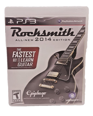 ROCKSMITH ALL-NEW 2014 EDITION PS3 (CGM024885) | eBay