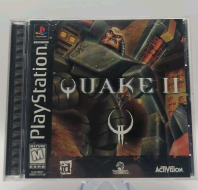 Quake II 2 (Playstation 1 / PS1) Complete CIB Black Label - TESTED ...